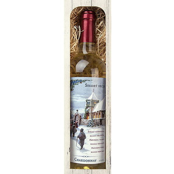 Vánoční víno Chardonnay - Štědrý večer Vánoční víno Chardonnay - Štědrý večer