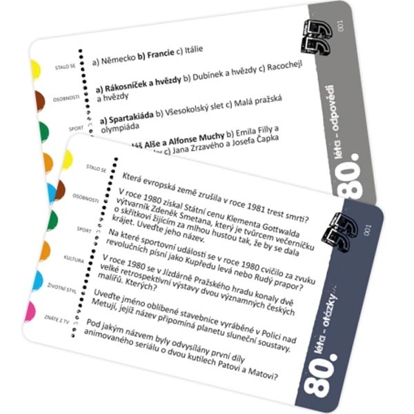 Kvízy do kapsy - 80. léta