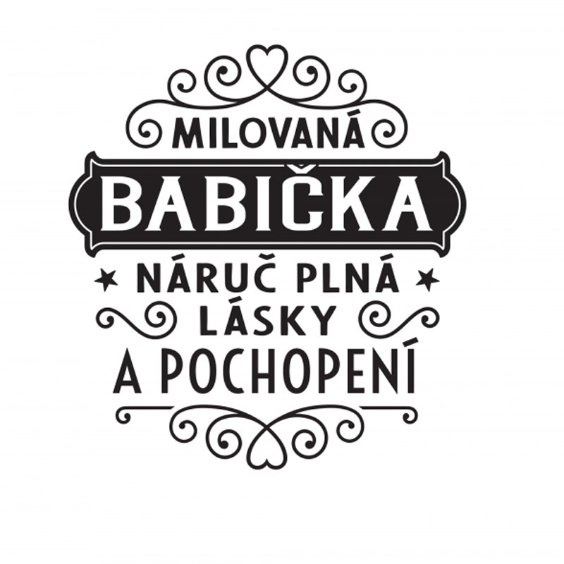 Šperkovnice - Milovaná babička