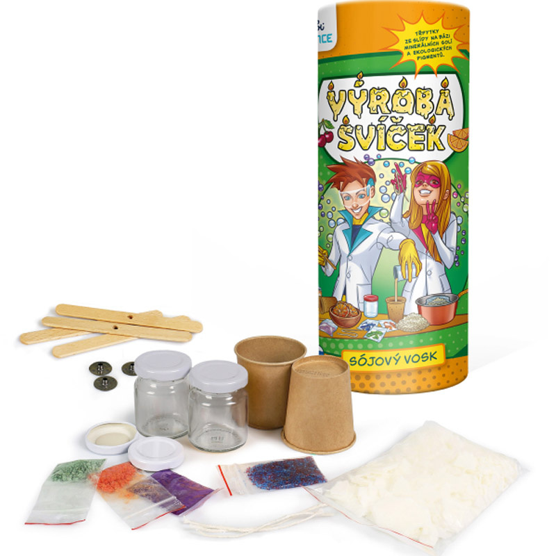 Výroba svíček - Sójový vosk