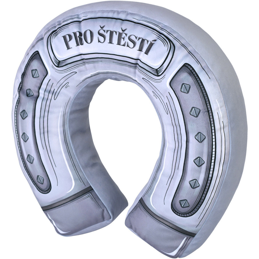 3D polštář - Podkova pro štěstí