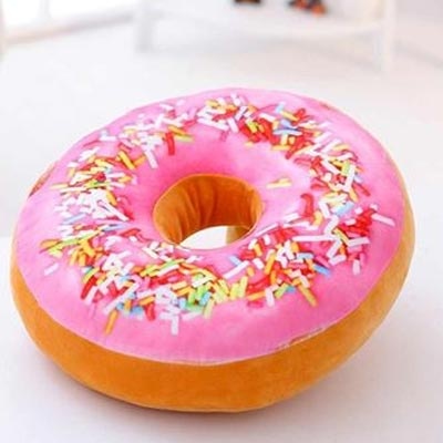 Dekorační polštářek - Sladký donut