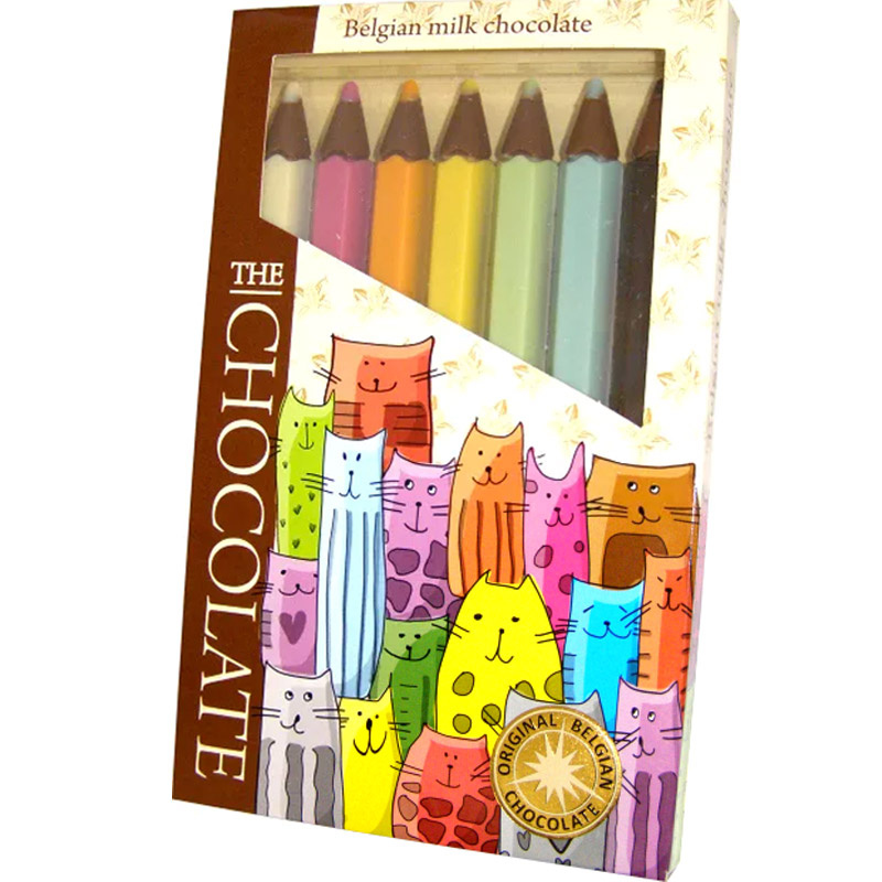 Čokoládové pastelky